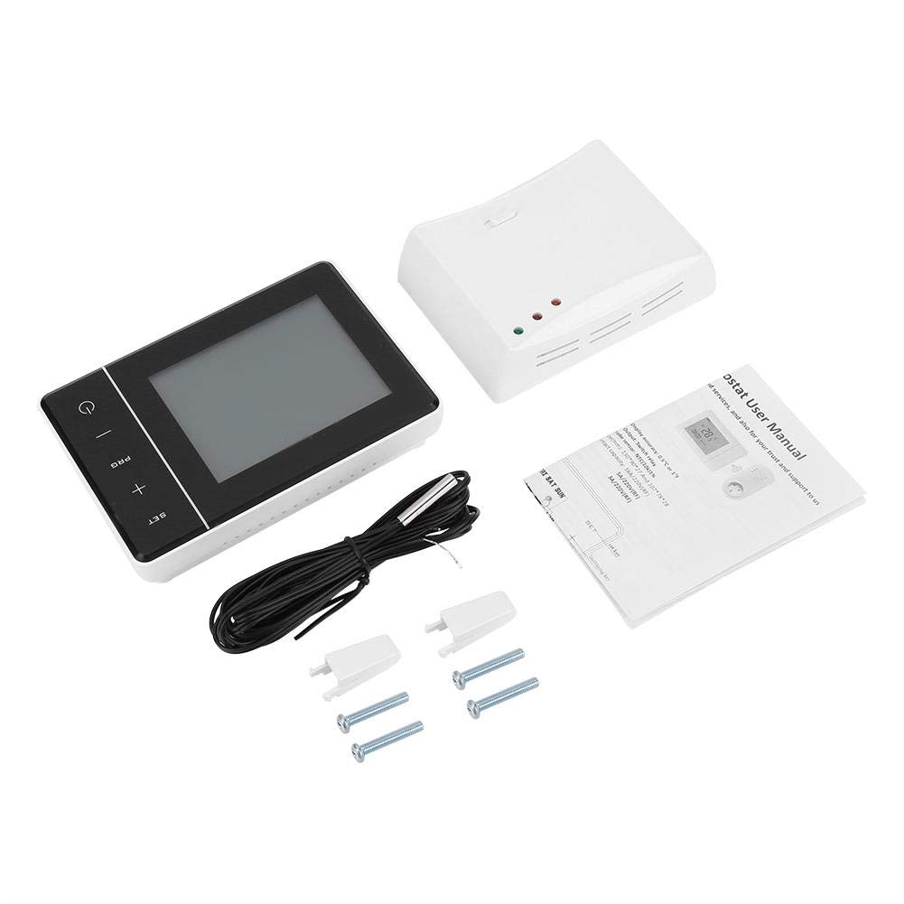 Digital LCD Display Room Temperature Controller Programmable Wireless ...