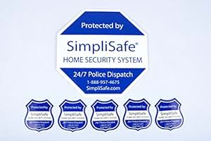 Amazon.com : SimpliSafe Home Security System Sign Combo Set Yard Sign ...