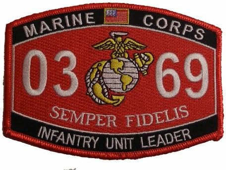 Amazon.com: Marine Corps 0369 Infantry Unit Leader Platoon Sergeant MOS ...