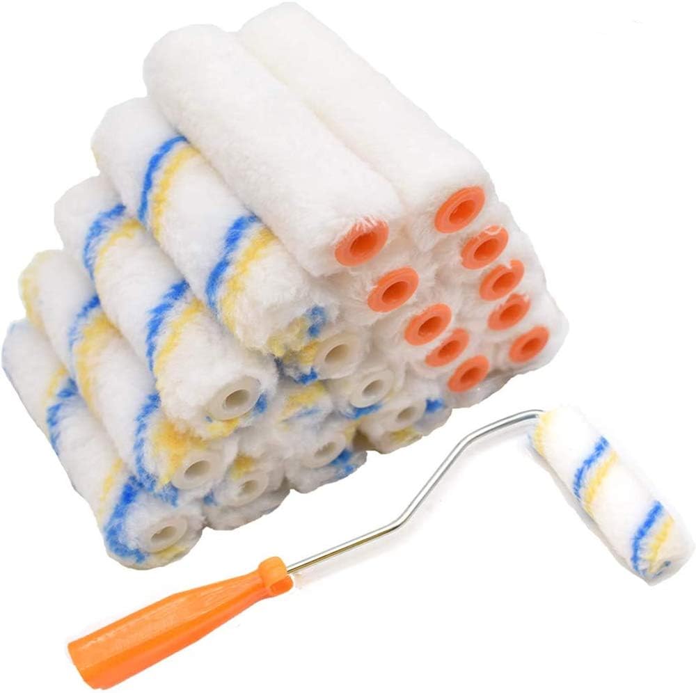 Paint Roller, 22 Pieces Mini Roller Kit, Painting Roller Painting Tool ...