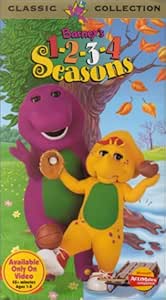 Amazon.com: Barney - 1-2-3-4 Seasons [VHS] : Exclusive-Barney: Movies & TV