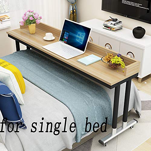 Overbed Table on Wheels Rolling Bed Table Over The Philippines | Ubuy