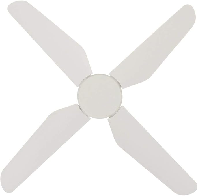 Aria 122cm Fan Only in White: Amazon.com.au: Lighting