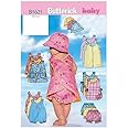 Amazon.com: BUTTERICK PATTERNS B5625 Infants' Romper, Jumper, Panties ...