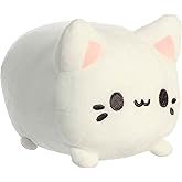 Amazon.com: Aurora® Enchanting Tasty Peach® Ube Purple Yam Meowchi Stuffed Animal - Bright ...