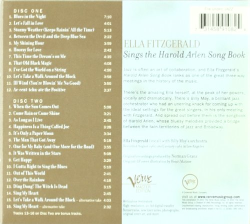 Ella Fitzgerald Album: «Ella Fitzgerald Sings the Harold Arlen Songbook»