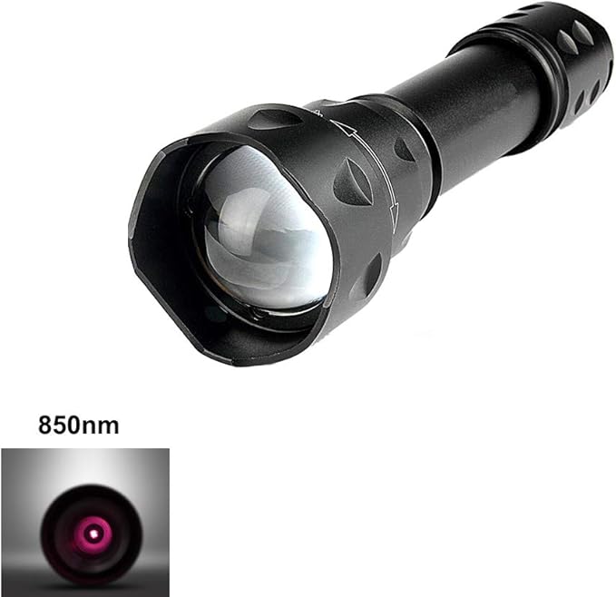 T20 IR 38 mm Objectif lumière infrarouge vision de nuit LED Lampe ...