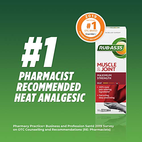 RUB A535 Maximum Strength Heating Cream, 100g | Pricepulse