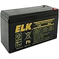 Amazon.com: Elk ELK-1280 12V 8Ah Sealed Lead Acid Battery : Health ...