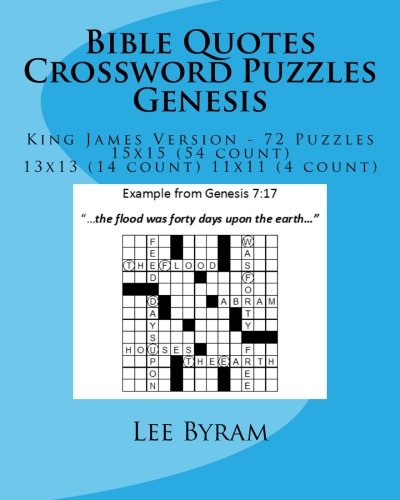Bible Quotes Crossword Puzzles - Genesis: Byram, Lee: 9781467939041 ...