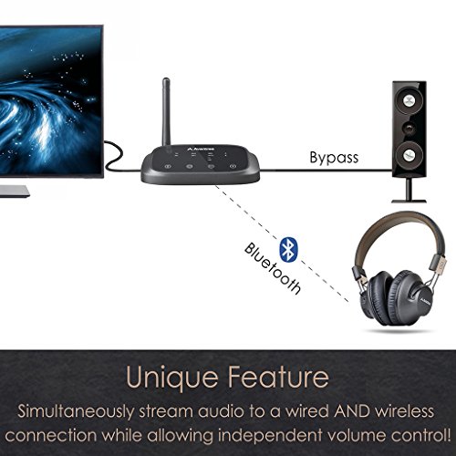 [Premium Version] Avantree Oasis Plus aptX HD Long Range Bluetooth ...