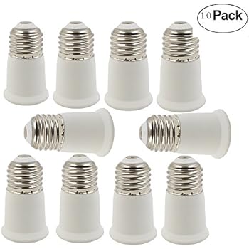 Medium To Medium Light Bulb Socket Porcelain Extender / E26 1 Inch ...