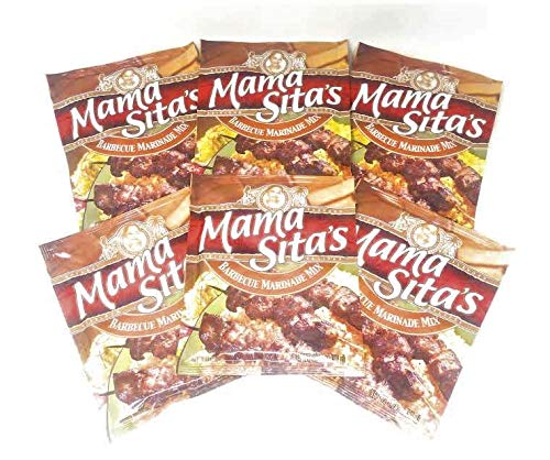 Mama Sita's Barbecue Marinade Mix, Six(6) Pack, 1.76 oz(50g ...