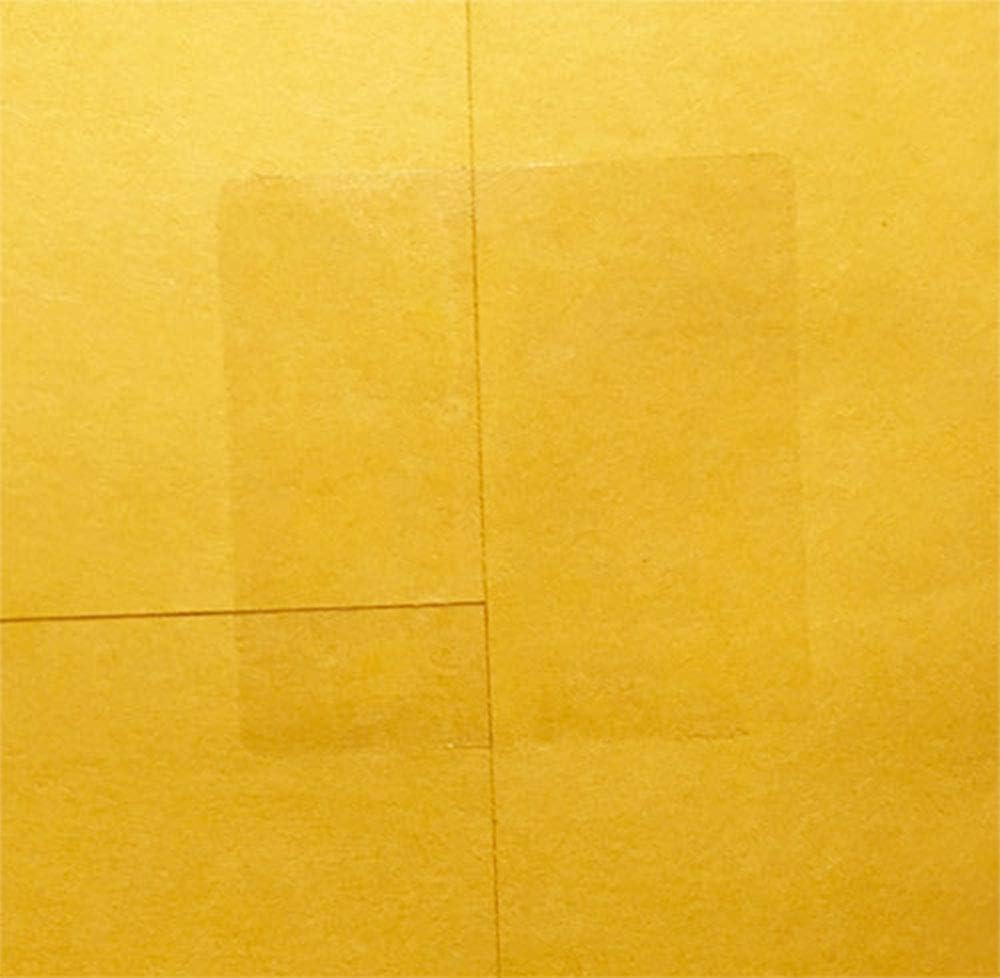 Clear Square Labels, 38 mm 1.5 Inch Transparent Seal Stickers 500 Pack ...