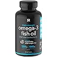 Amazon.com: Sports Research Triple Strength Omega 3 Fish Oil Supplement - EPA & DHA Fatty Acids ...