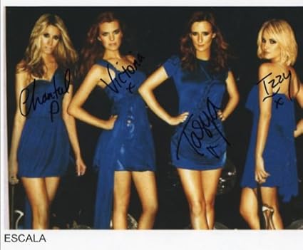 Escala (Band) FULLY SIGNED 8"x10" Photo + Certificate Of Authentication ...
