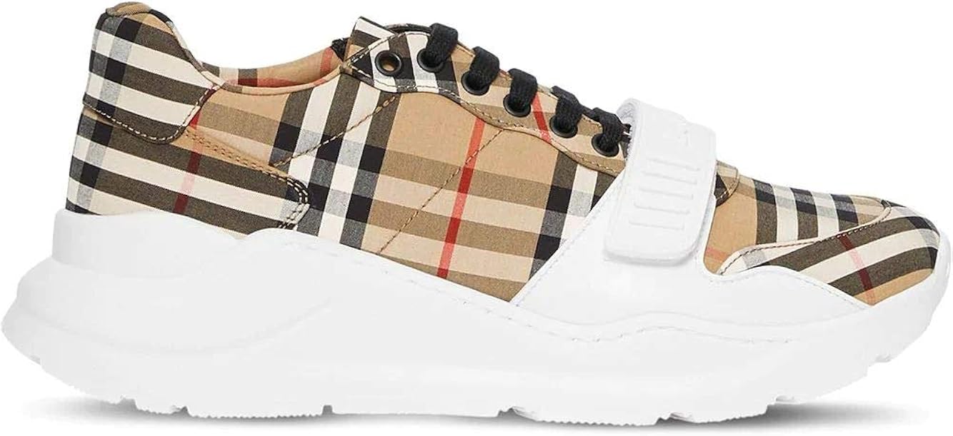 BURBERRY Luxury Fashion Homme 8020282 Beige Baskets |: BURBERRY: Amazon.fr: Chaussures et Sacs