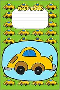 notebook: Car Notebook:Car Sketchbook with 100 Pages of 6" x 9" Blank ...