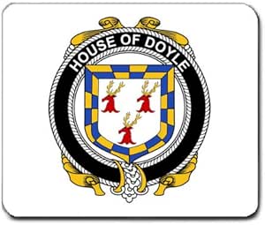 Amazon.com: DOYLE Family Crest Coat of Arms Mouse Pad : Office Products