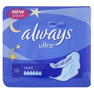 Always Ultra Night Pads x 10: Amazon.co.uk: Health & Personal Care