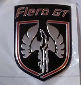 Amazon.com: Pontiac Fiero GT Front Bumper Emblem 1985, 1986, 1987, 1988 ...