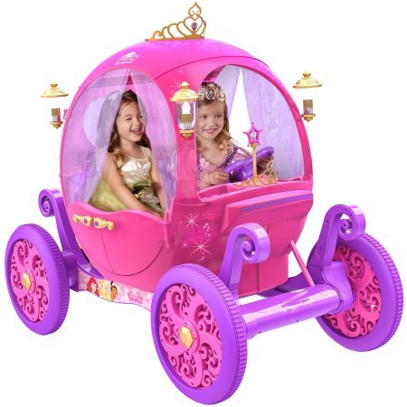 Disney Princess Royal Horse And Carriage Girls 6v Ride On Toy | Ridetoys