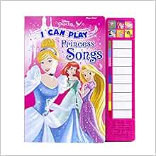 Disney Princess - I Can Play Princess Songs Board Book with Built-In ...
