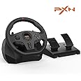 Amazon.com: PXN V900 Gaming Steering Wheel - 270/900° PC Racing Wheels ...