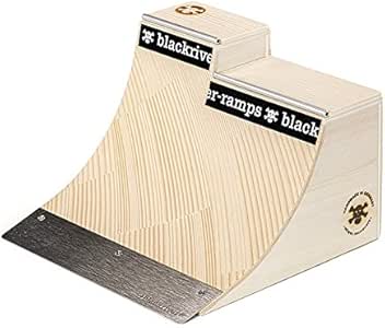 Amazon.com: Blackriver Ramps Fingerboard Extension Quarter Pipe: Toys ...