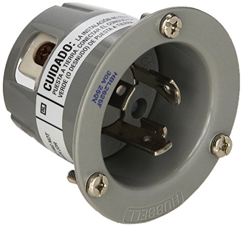 Hubbell HBL2625F Catalog #HBL2625, Modular, High Temperature, Gray ...