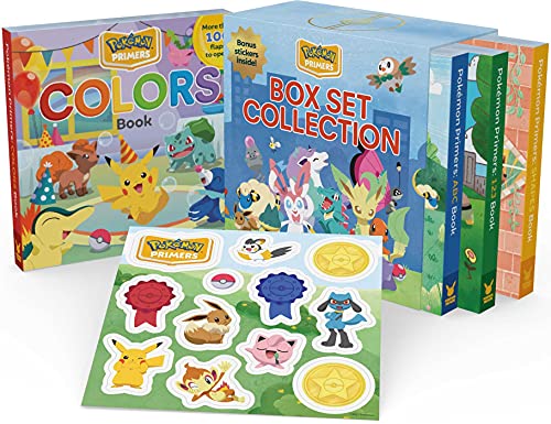 Amazon.com: Pokémon Primers: Box Set Collection (5): 9781604382150 ...