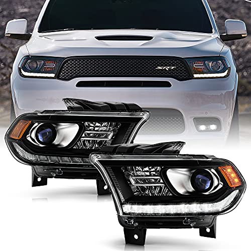 ACANII - For [Factory LED DRL Halogen Model] 2016-2020 Dodge Durango ...