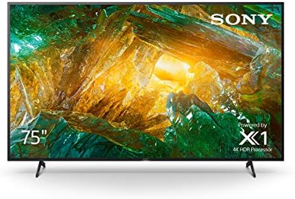 Sony BRAVIA 75 inch X80H Series 4K UHD HDR Smart Android TV with Google ...