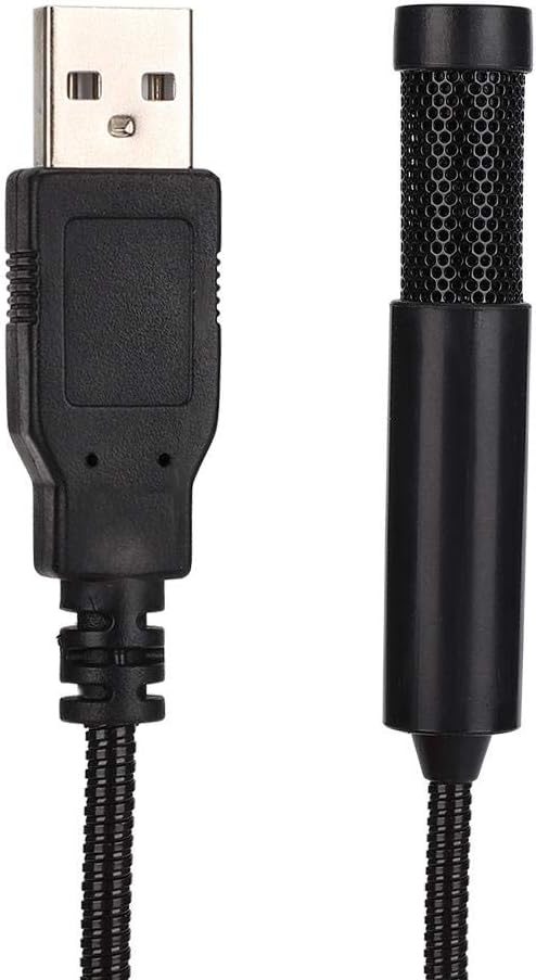 143 Microphone, Wired Dual Condenser Microphone Gooseneck Mini ...