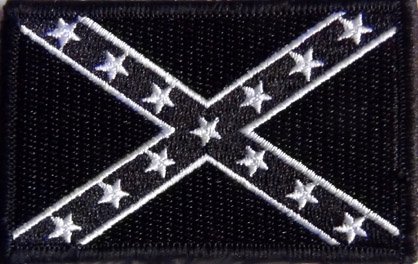 Confederate Biker Patches