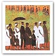 Amazon.com: Ellis Wilson - Funeral Procession - Multicolor Art Print ...