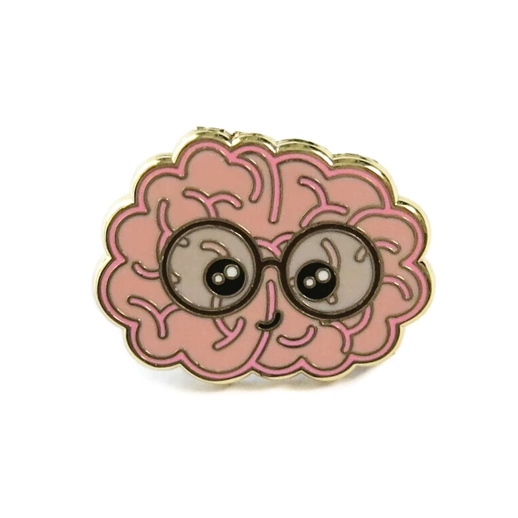 Mua Brain Enamel Pin, Cute Kawaii Brain Lapel Pin, Neurology Brain Pin ...