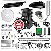 IMAYCC 80cc Bicycle Engine Kit, Bike Motor Kit with Wired Digital ...