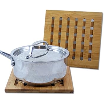 Amazon.com: Frank Lloyd Wright Ennis Block Hardwood Trivet: Kitchen ...