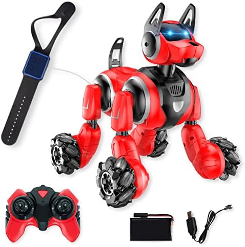 FITTO RC Gesture Robo Pet Dog, RC Multifunctional Puppy for kids ...