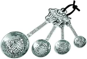 Amazon.com: Measuring Spoon Gift Set - Cupcake w/ swirl design Spoons ...