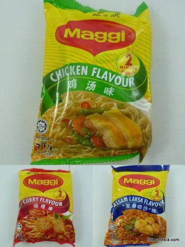 Buy 6 packs of Maggi Instant Noodle Soup - Chicken, Asam Laksa and ...