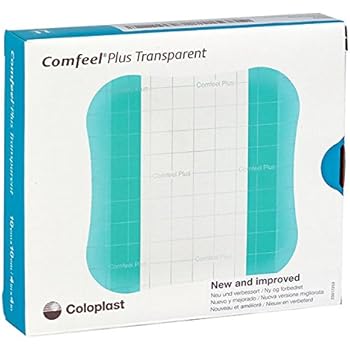 Amazon.com: Coloplast Comfeel Plus Ulcer Dressing 4"x4"10/bx, # 3110 ...