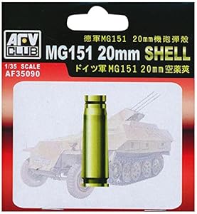 Amazon.com: MG151 20mm Ammo Shells, Brass (20pc) 1-35 AFV Club: Toys ...