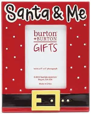 Amazon.com - Santa and Me Christmas 4x6" Photo Frame - Single Frames