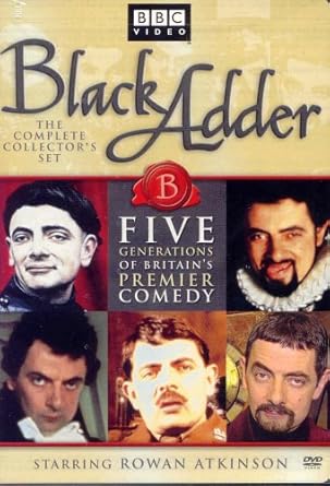 Black Adder: The Complete Collection REGION 1 NTSC: Amazon.co.uk: DVD ...
