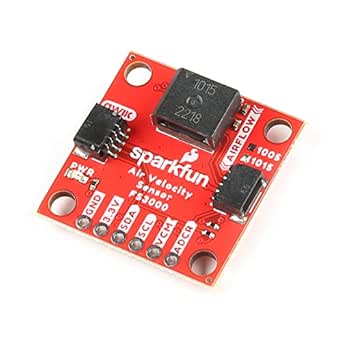 SparkFun Air Velocity Sensor Breakout - FS3000-1015 (Qwiic) Surface-Mount air Velocity Module ...