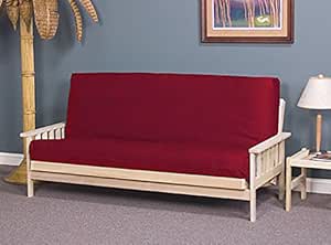 Amazon.com: World of Futons Full Size Savannah Futon Sofa Bed - Frame ...