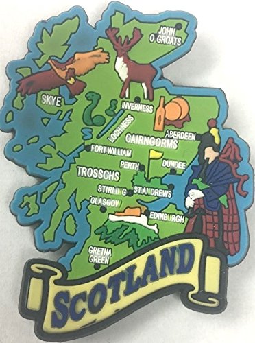 Scotland Map Fridge Magnet - Souvenir , Great Gift Idea - BRAND NEW ...