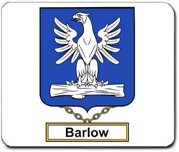 Amazon.com : Barlow Family Crest Coat of Arms Mouse Pad : Office Products